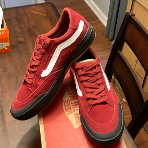 Vans | Shoes | New Vans Berle Pro Nwt Rumba Red Mens | Poshmark